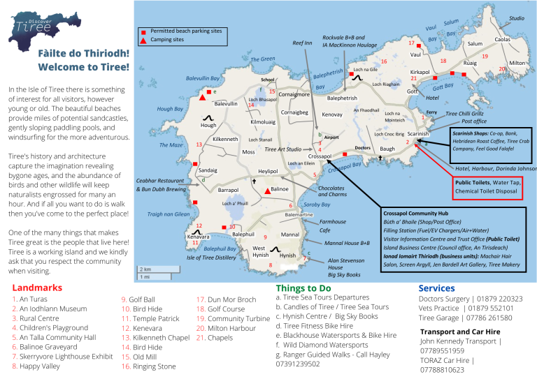 Tiree Tourist Information – Urras Thiriodh (Tiree Community Development ...